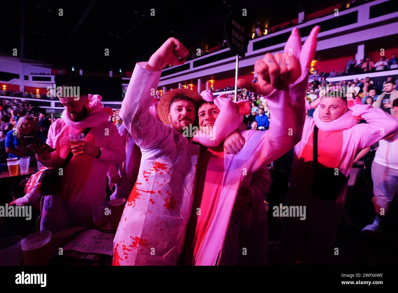 A general view of fans during night one of the 2024 BetMGM Premier ...