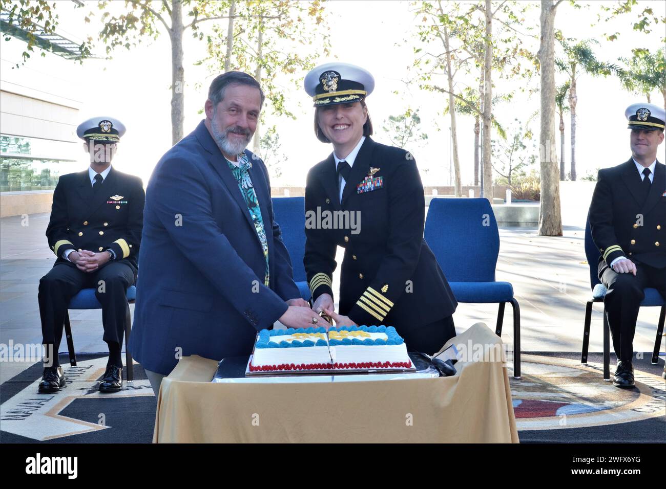 Navy Capt. Jenny Burkett, director of Naval Hospital Camp Pendleton ...
