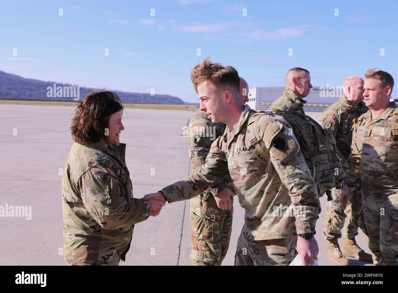 U.S. Army Soldiers with the Pennsylvania National Guard’s 56th Striker ...
