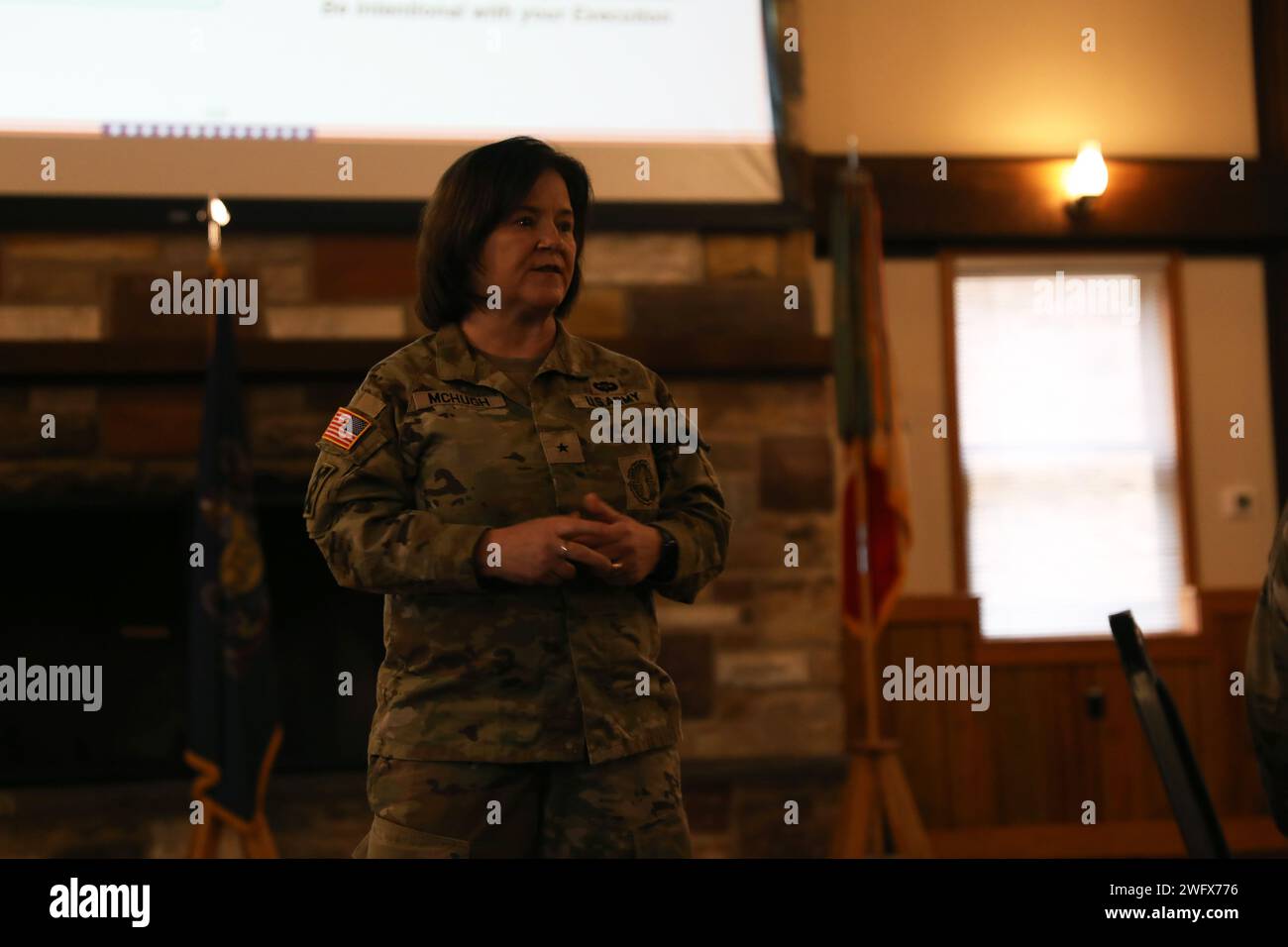 U.S. Army Brig. Gen Laura McHugh, Deputy Adjutant General-Army of the ...