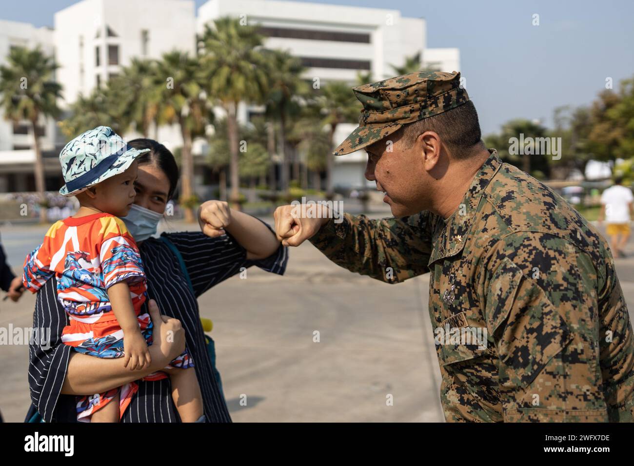 U.S. Marine Corps Maj. Isaac Tibayan, the Humanitarian Mine Action (HMA ...