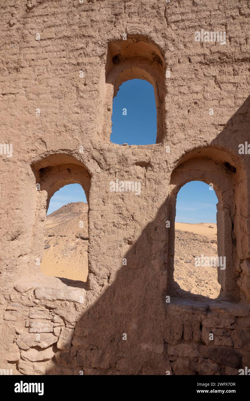 The Monastery of Anba Hatre, also known as St Simeon, Aswan, Egypt ...