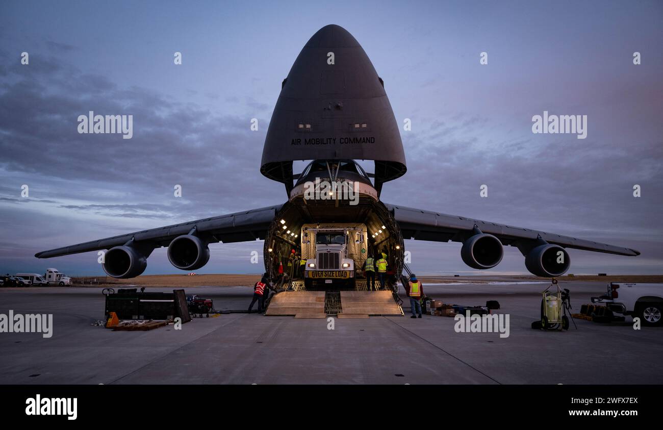 U.S. Airmen assigned to the 9th Airlift Squadron and Lockheed Martin ...