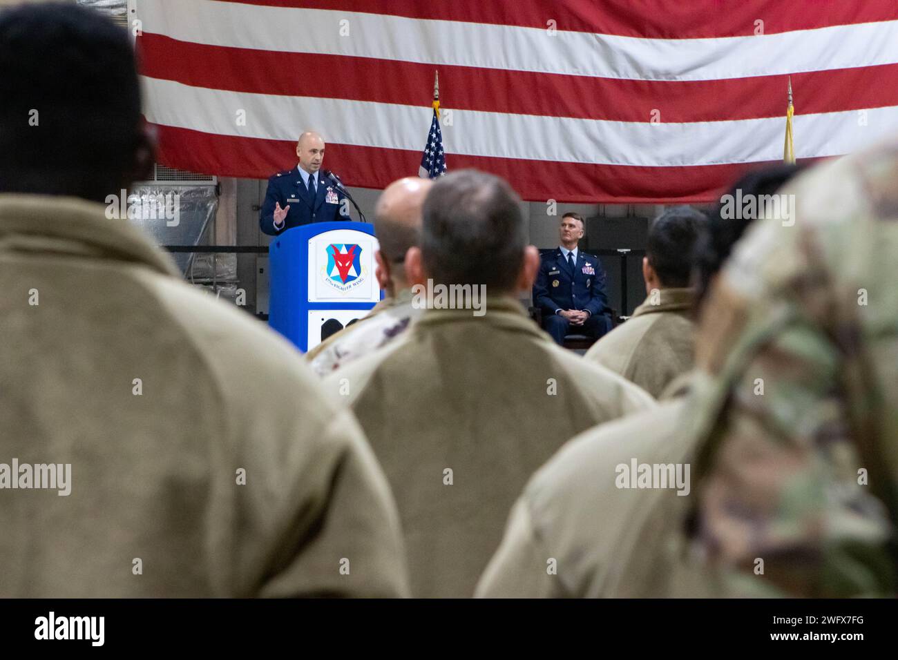 U.S. Air Force Col. Eric A. Balint, 177th Mission Support Group ...