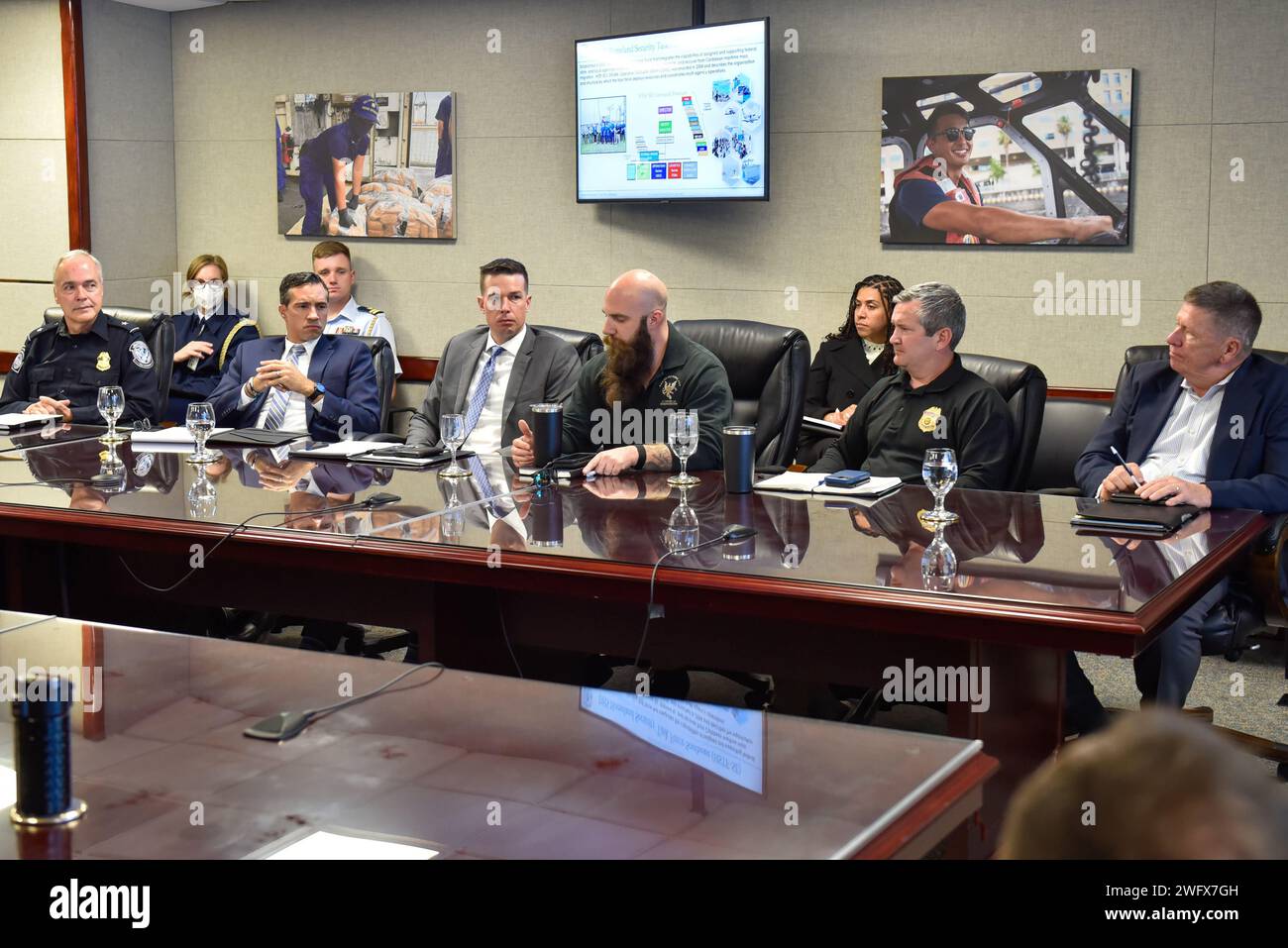 Leadership representatives from the Homeland Security Task Force ...