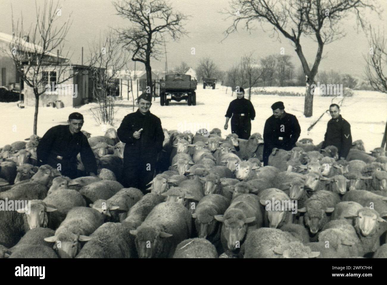German soldiers ww2 snow hi-res stock photography and images - Alamy