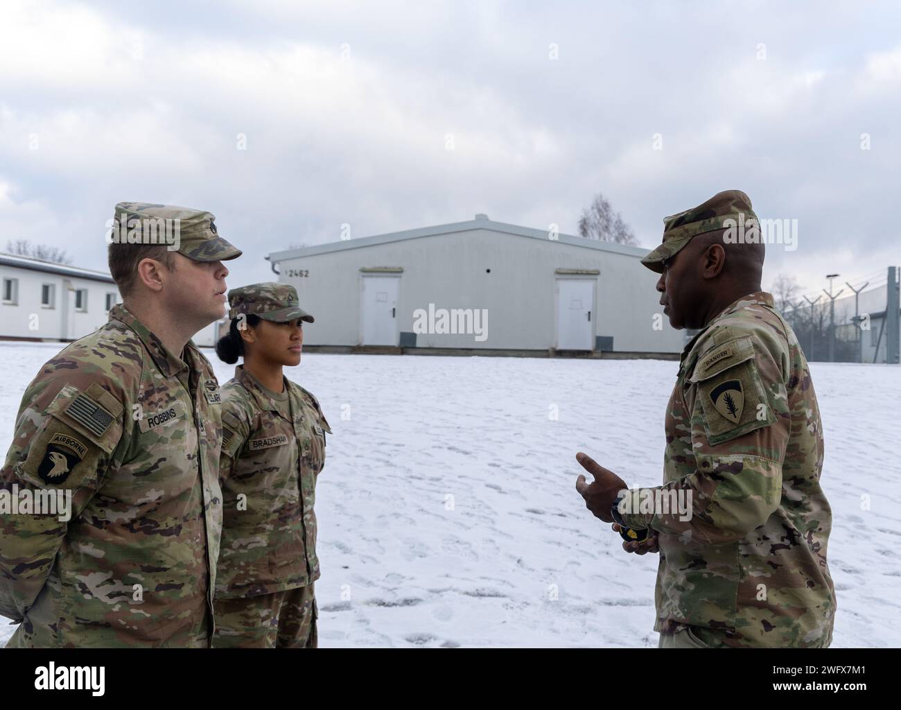 U.S. Army Command Sgt. Maj. Derrick C. Garner of Security Assistance ...