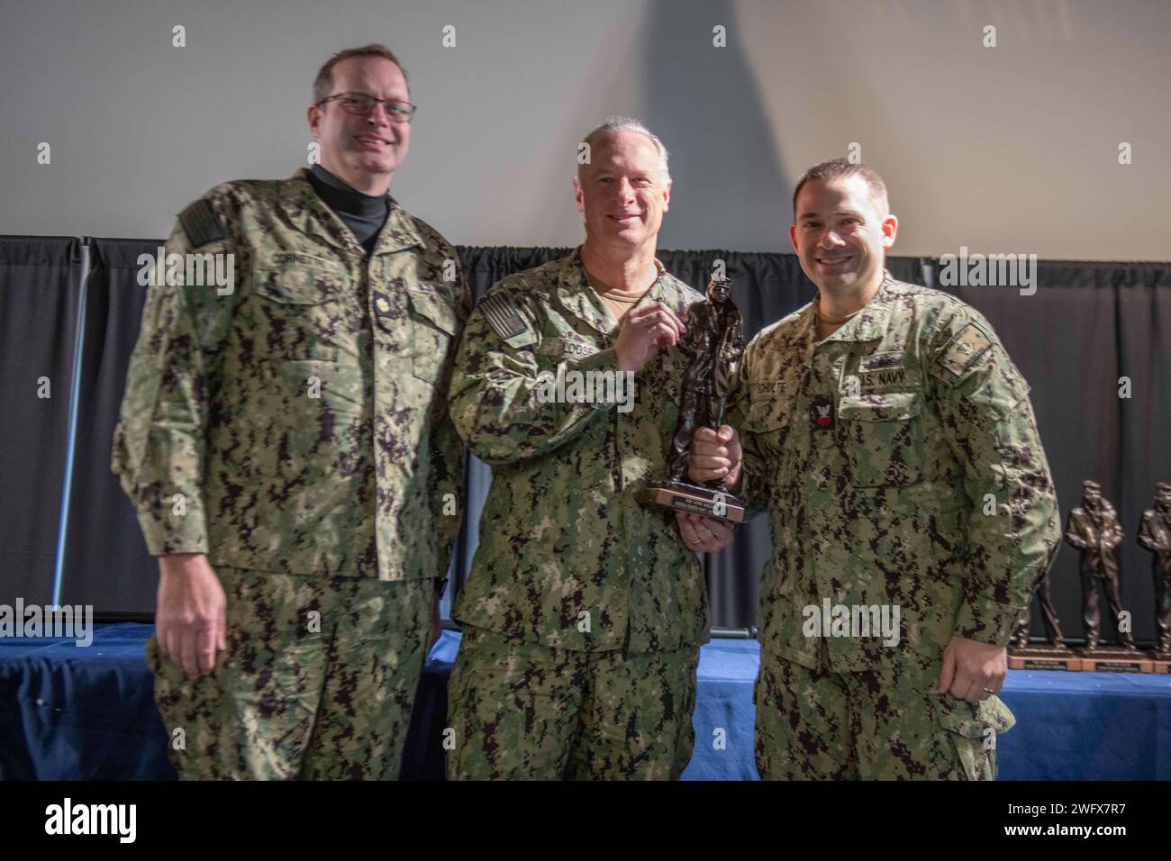 GREAT LAKES, Il. (January 18, 2024) Sailors stationed aboard Naval ...