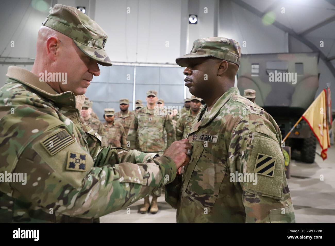 U.S. Army Command Sgt. Maj. Jeffery Campbell, the senior ...