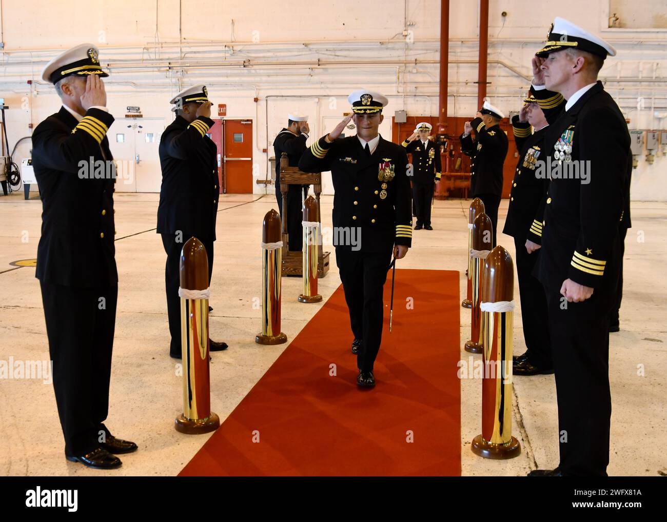 NAS PATUXENT RIVER, Maryland (Jan. 10, 2024) – Capt. Douglas Burfield ...