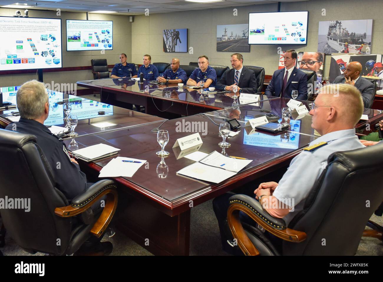 Leadership representatives from the Homeland Security Task Force ...