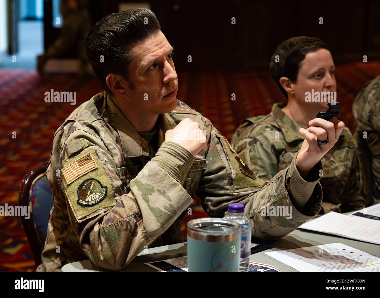 U.S. Air Force Master Sgt. Robert Barnhill, 321st Special Tactics ...