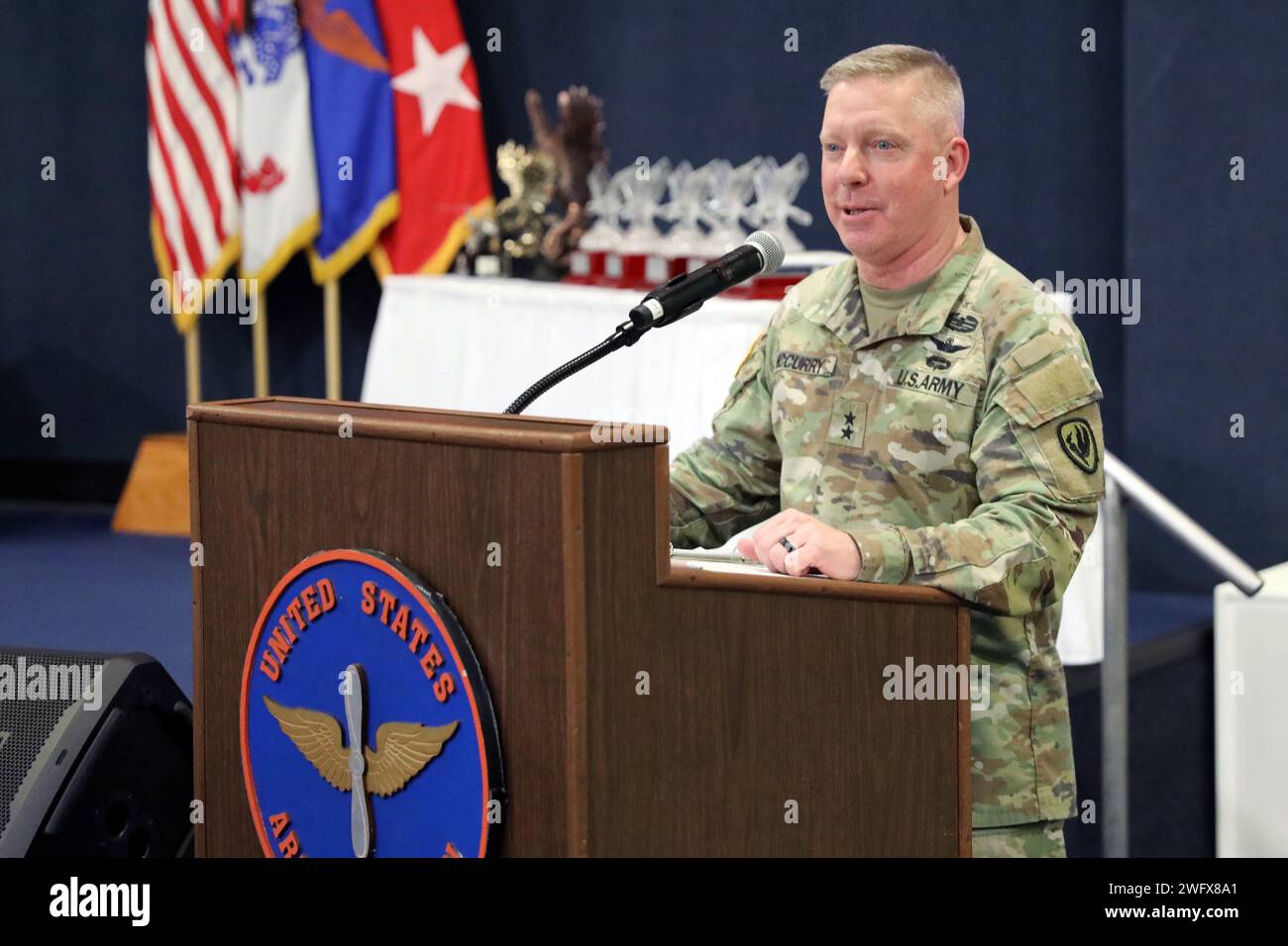 Maj. Gen. Michael McCurry, U.S. Army Aviation Center of Excellence ...