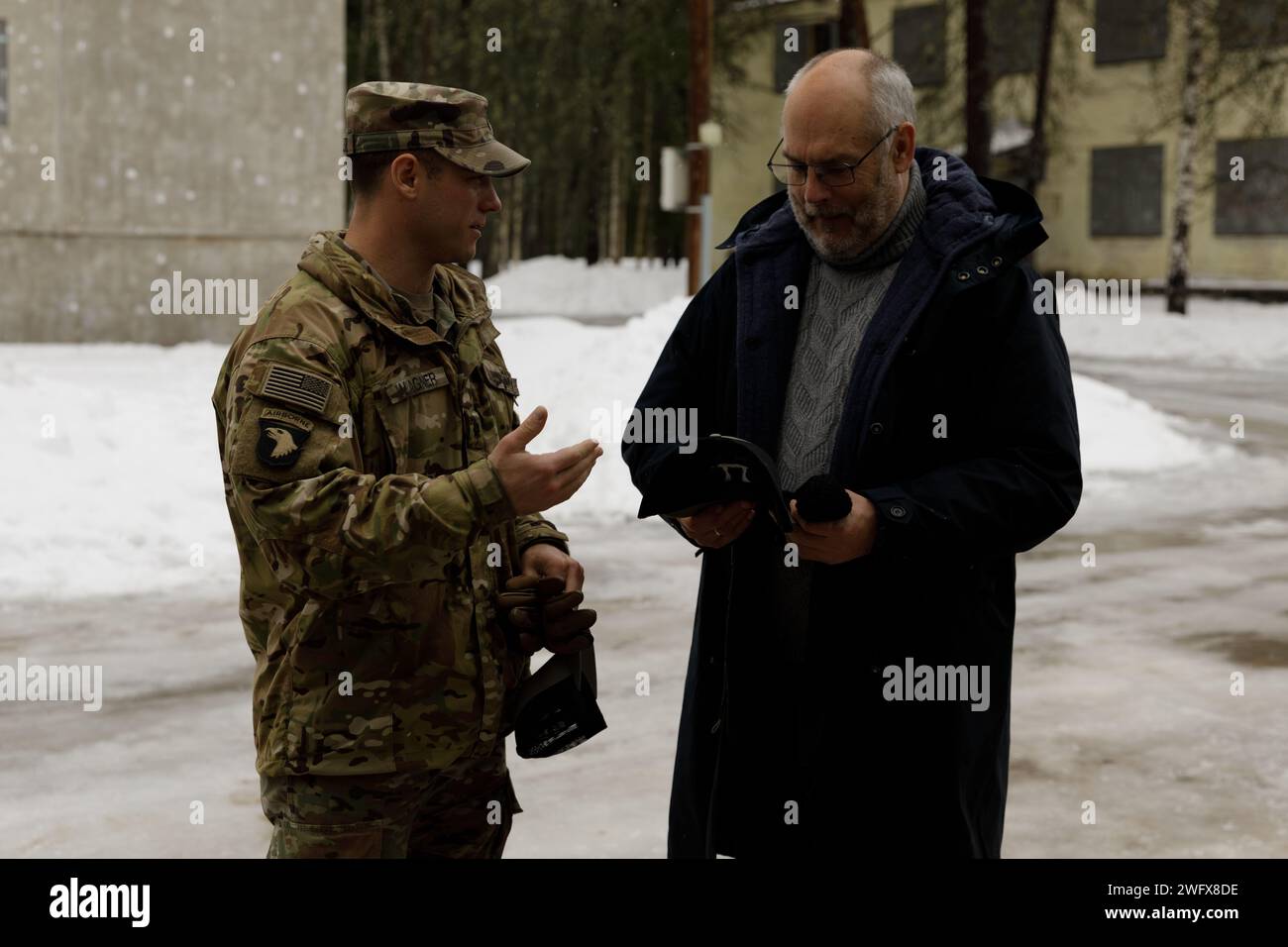 U.S. Army Lt. Col. Jared Wagner, commander of the 1st Battalion, 187th ...