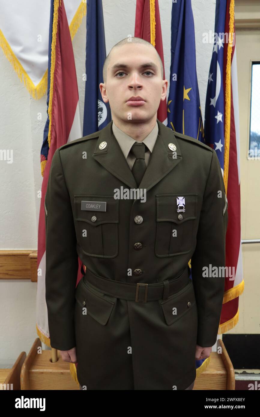 Distinguished Honor Graduate Lawton Fort Sill, Oklahoma - PV2 Ethan ...