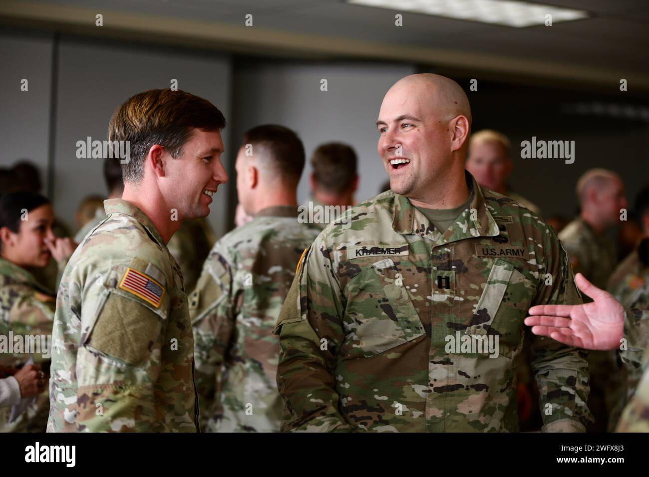 Capt. Evan G. Kraemer assigned to Headquarters and Headquarters Company, 588th Brigade Engineer ...