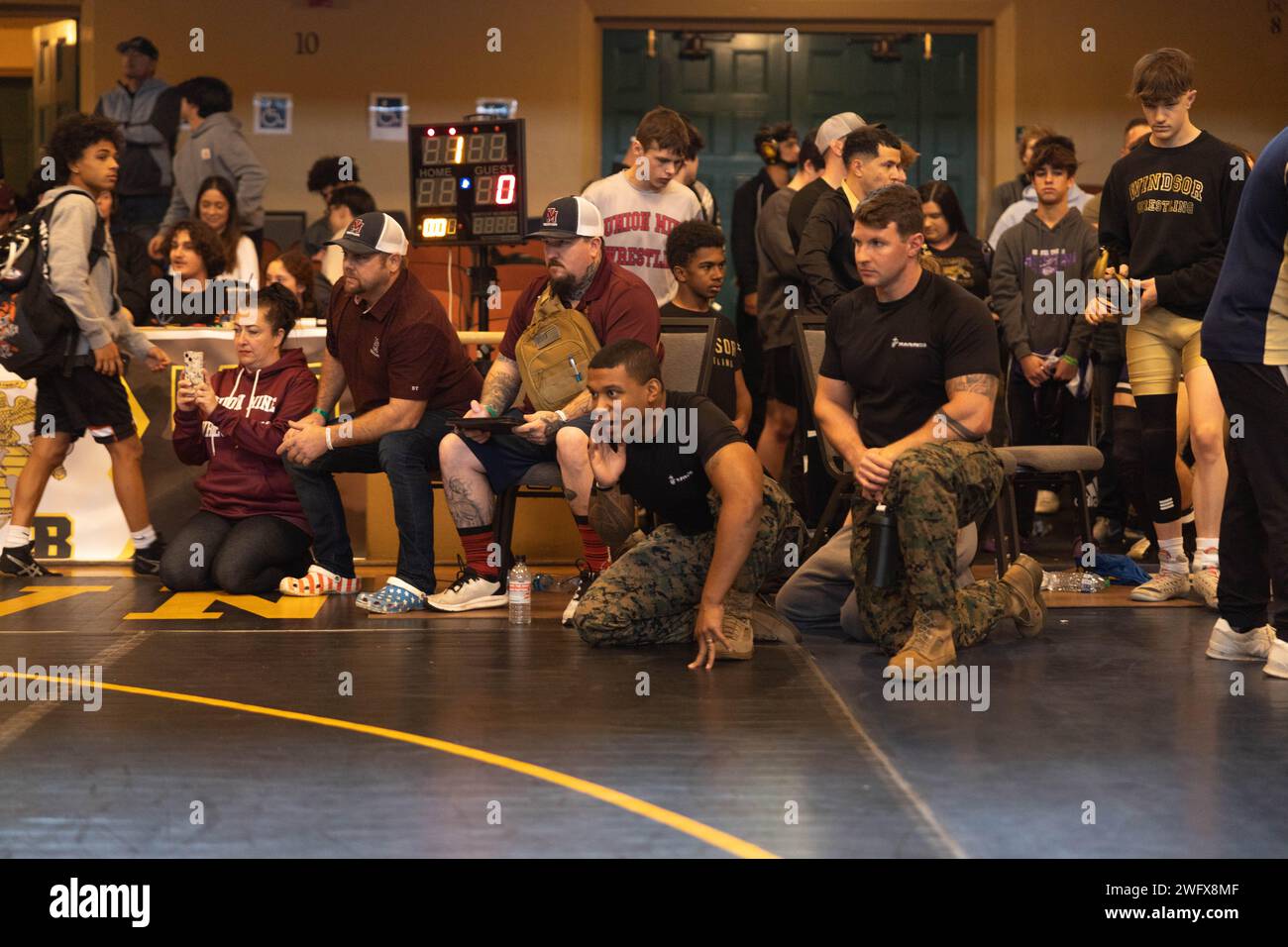 Tim brown wrestling tournament hi-res stock photography and images - Alamy