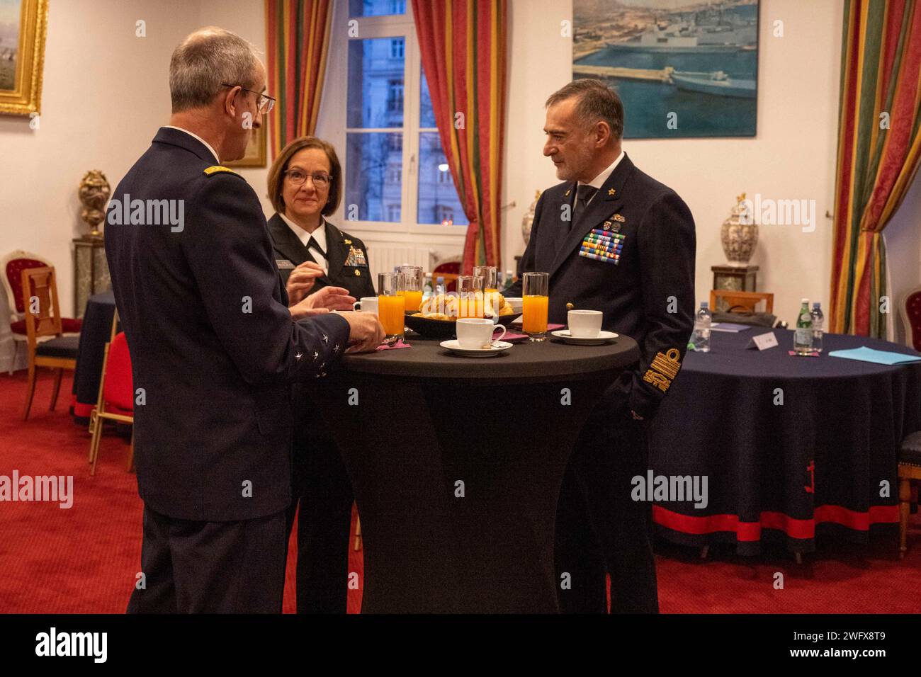 PARIS (Jan. 25, 2024) - Adm. Enrico Credendino, Chief of the Italian ...