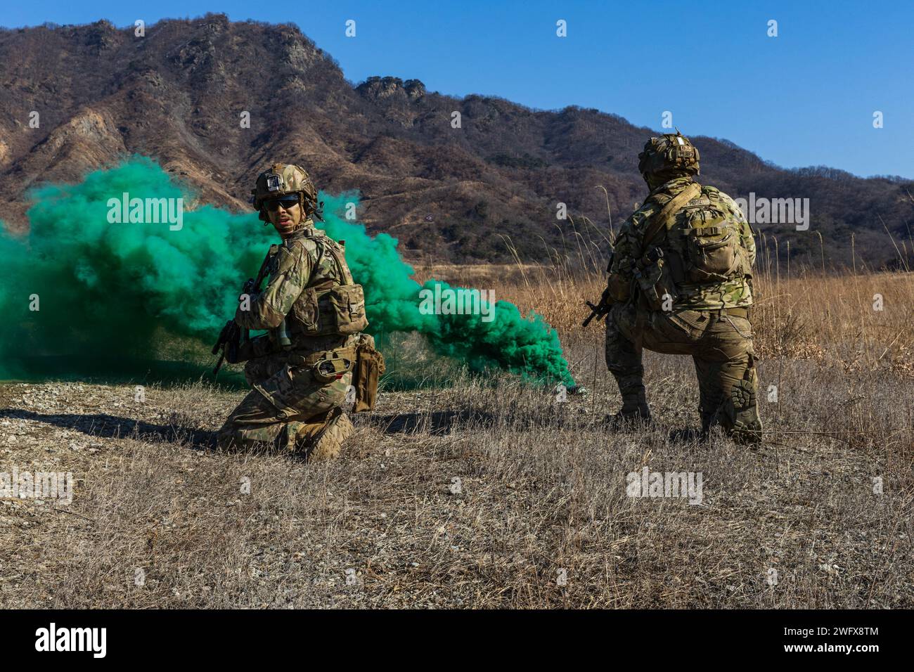 Soldiers from 2nd Stryker Brigade Combat Team, 4th Infantry Division ...