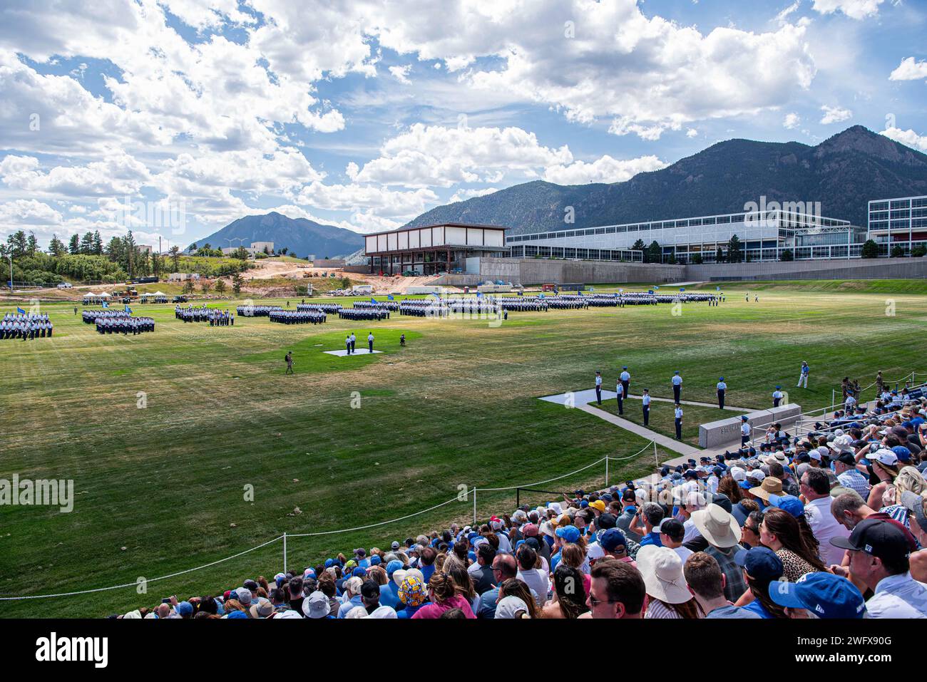 U.S. AIR FORCE ACADEMY, Colo. -- Air Force Academy Cadets participate ...
