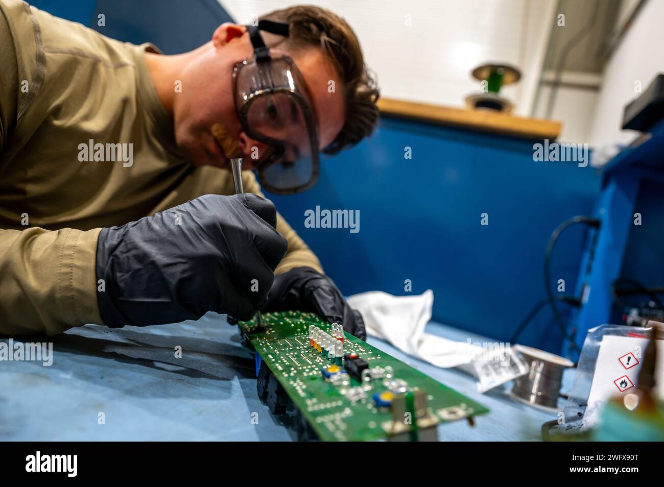 U.S. Air Force Senior Airman Joseph Besko, Avionics and Air Force ...