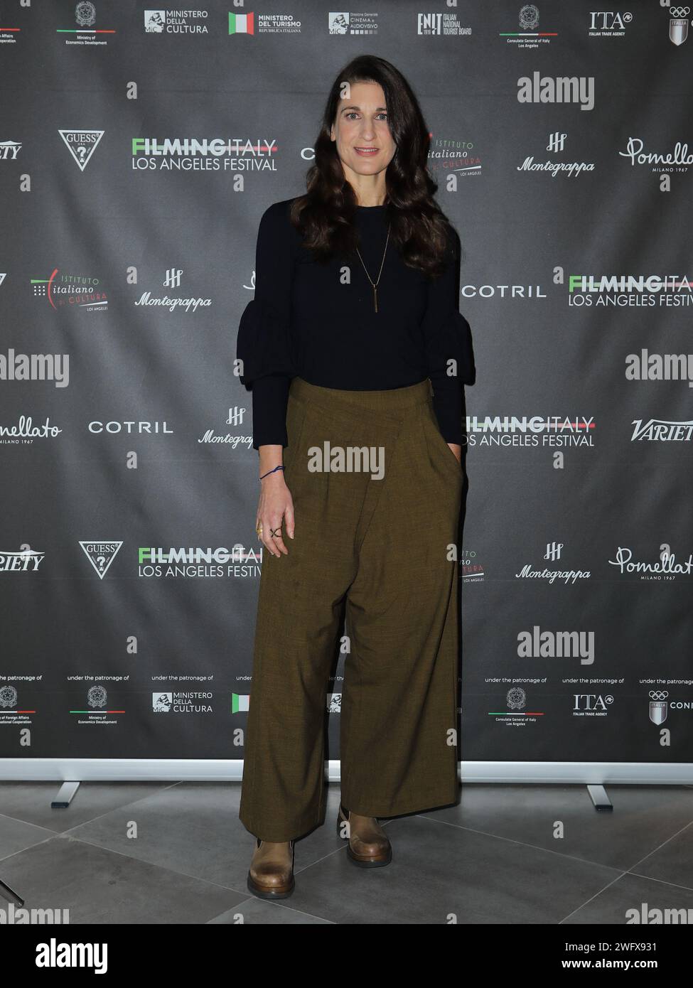 Rome, Italy. 01st Feb, 2024. Rome, Anica headquarters, photocall ...