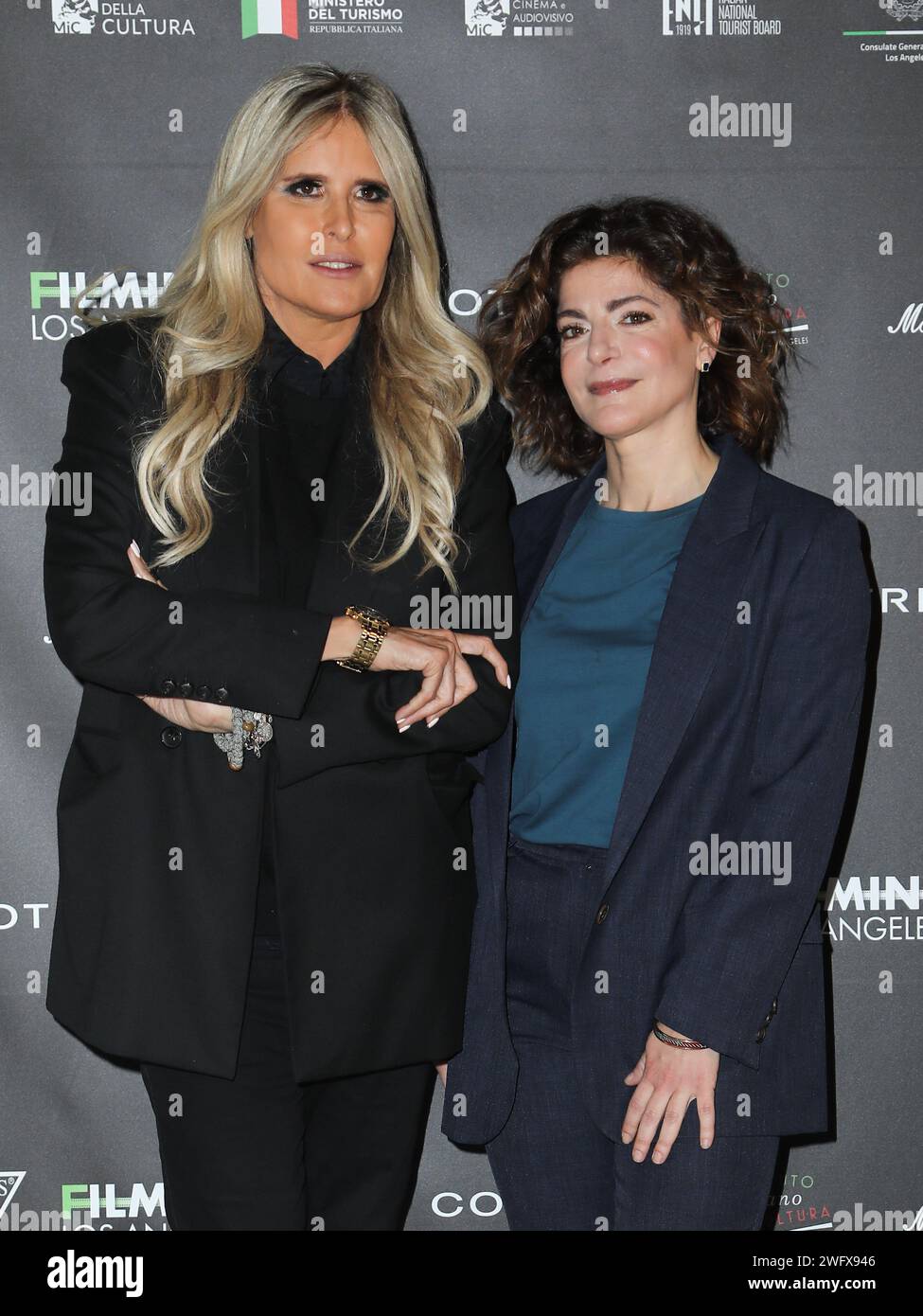 Rome, Italy. 01st Feb, 2024. Rome, Anica headquarters, photocall ...