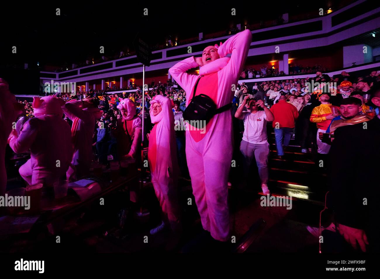 A general view of fans during night one of the 2024 BetMGM Premier ...