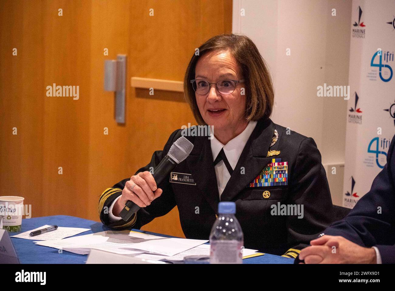 PARIS (Jan. 25, 2024) - Adm. Enrico Credendino, Chief of the Italian ...