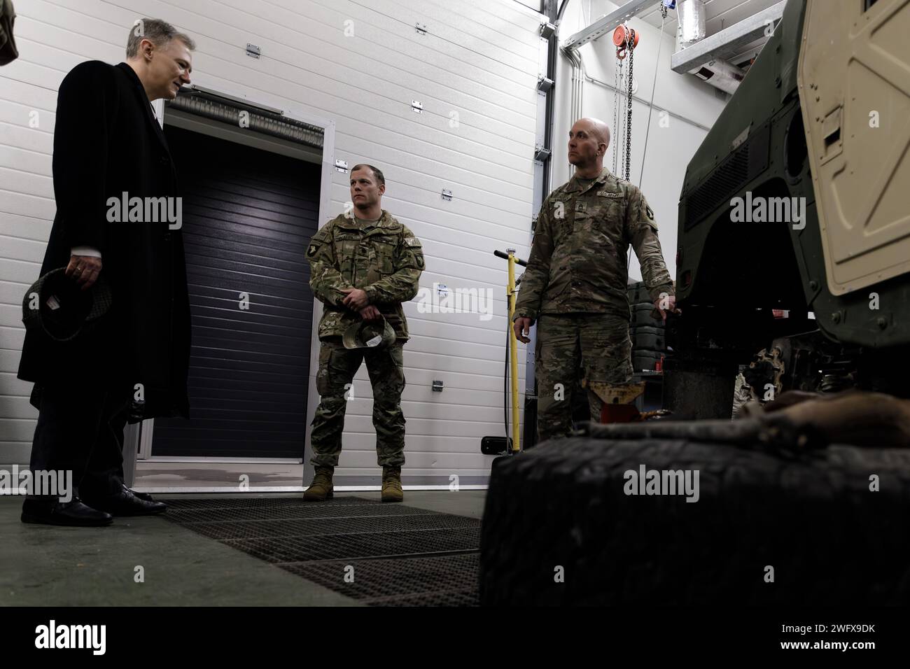 U.S. Army Lt. Col. Jared Wagner, commander of the 1st Battalion, 187th ...