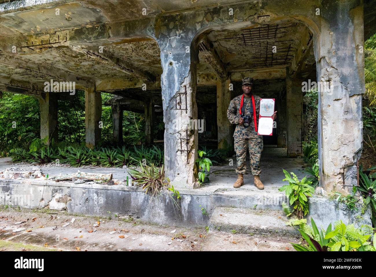 U.S. Marine Corps Cpl. Trent Henry, a native of El Paso, Texas and a ...
