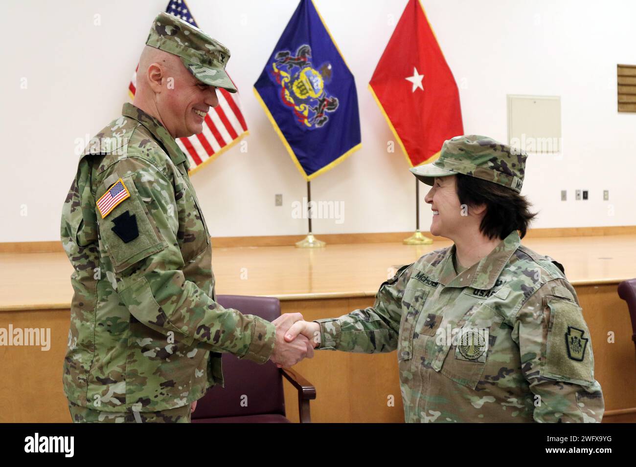 U.S. Army Brig. Gen. Laura A. McHugh, deputy adjutant general – Army ...