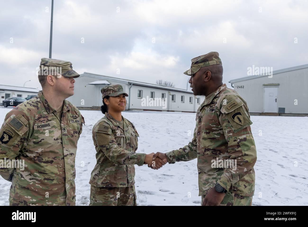 U.S. Army Command Sgt. Maj. Derrick C. Garner of Security Assistance ...