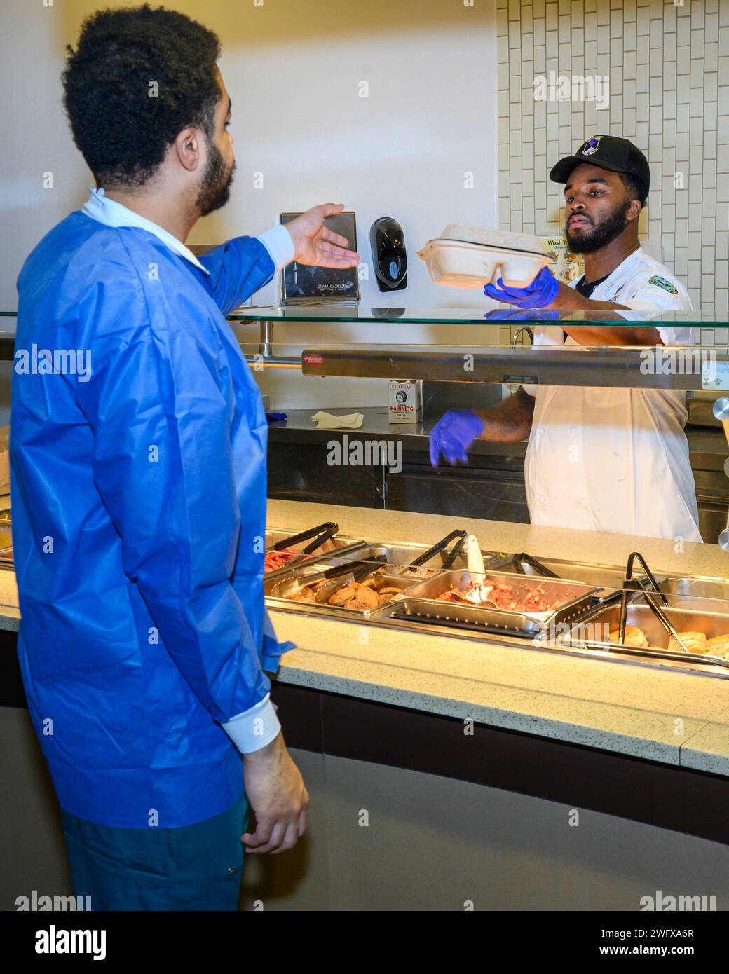 Hot food line hi-res stock photography and images - Alamy