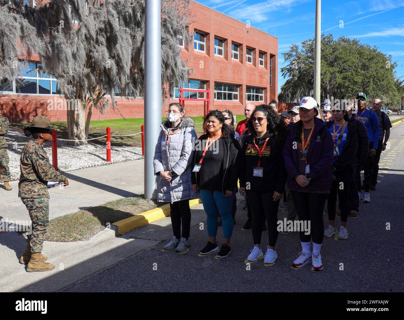 Educators with Recruiting Station Richmond, 4th Marine Corps District ...