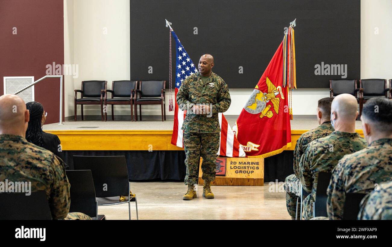 U.S. Navy Master Chief Petty Officer Joseph L. Johnson, oncoming ...
