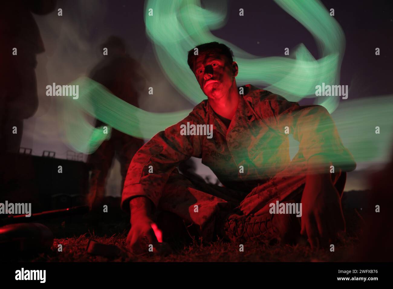 U.S. Marine Corps Cpl Joseph Gardner, distribution specialist ...