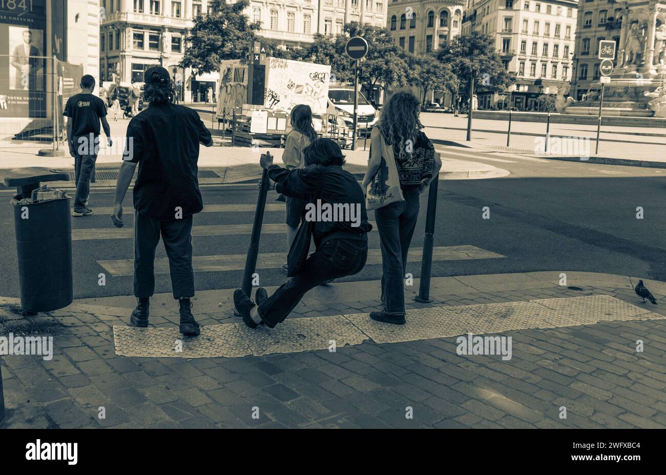 Kids vandalism hi-res stock photography and images - Alamy