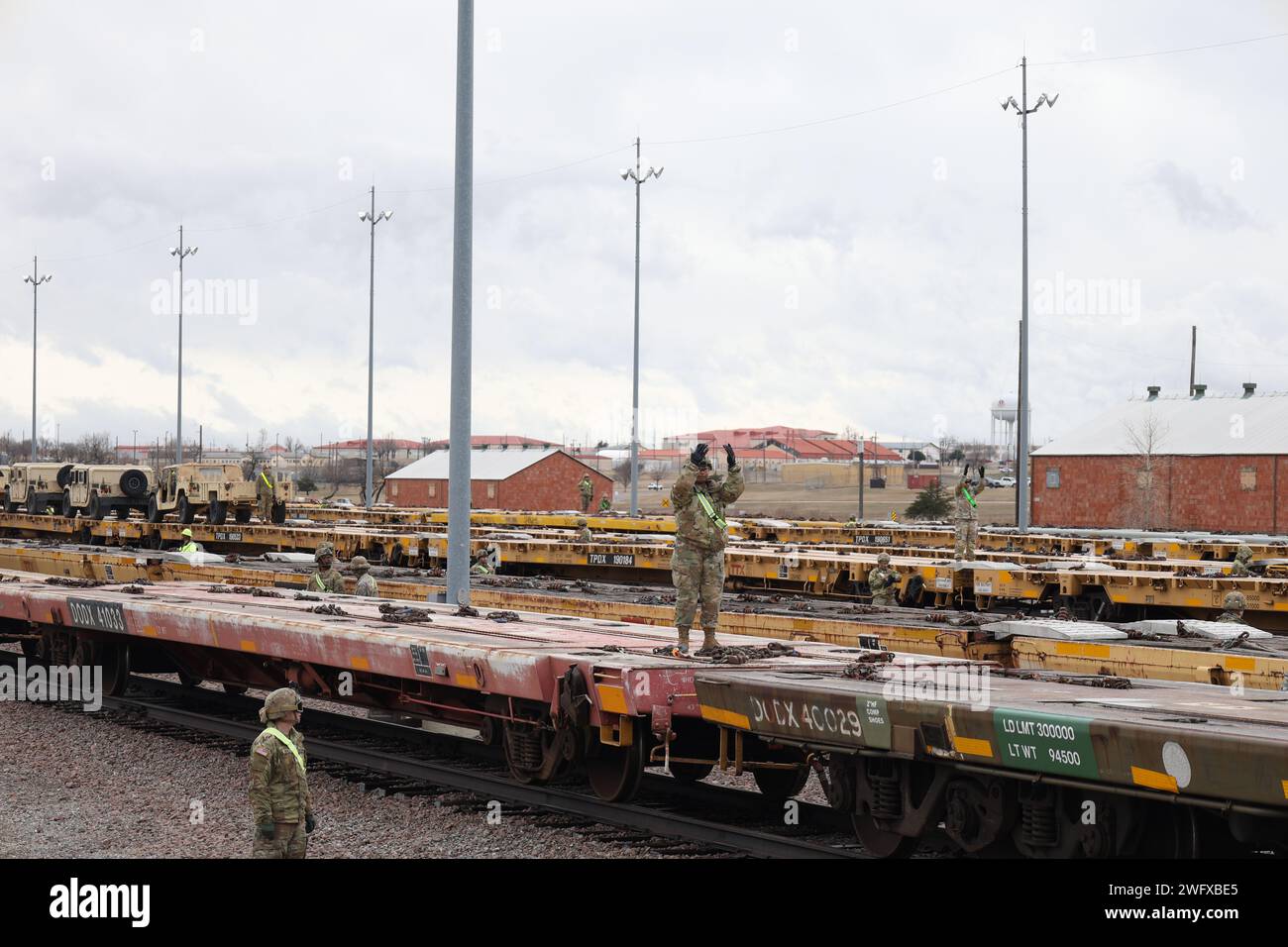 Soldiers from the 75th Field Artillery Brigade; the 2nd Battalion, 18th ...