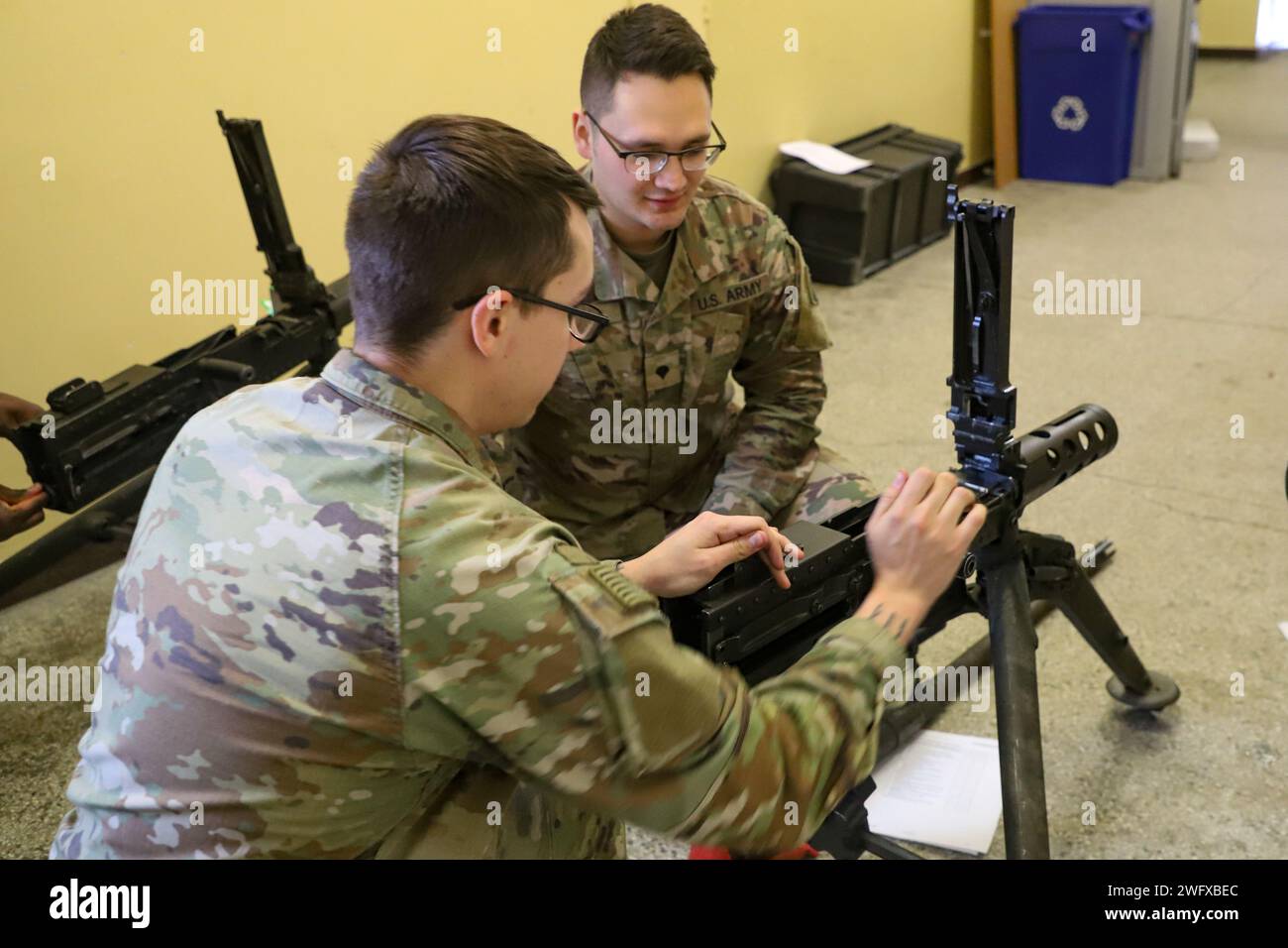 U.S. Army Spc. Dallas Blake and Spc. Edward Lezama, Soldiers both ...