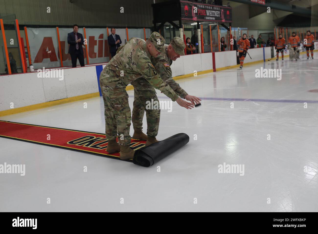 Maj. Gen. Phil Brooks and Command Sgt. Maj. Neil Sartain, Fires Center ...
