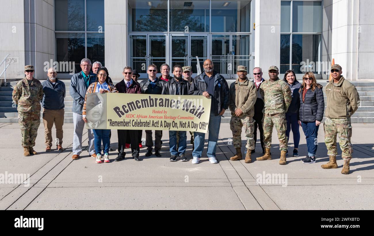 Arnold Engineering Development Complex team members participate in the ...