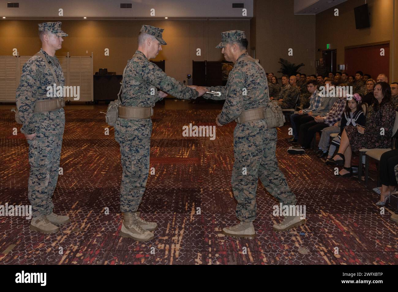 U.S. Marine Corps Lt. Col. Freddie F. Martinez, commanding officer of ...