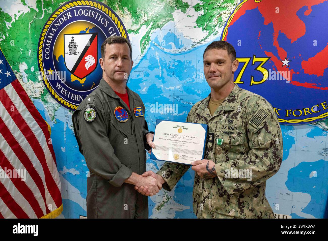 240117-N-HG389-1014 Rear Adm. Mark A. Melson, Commander, Logistics ...