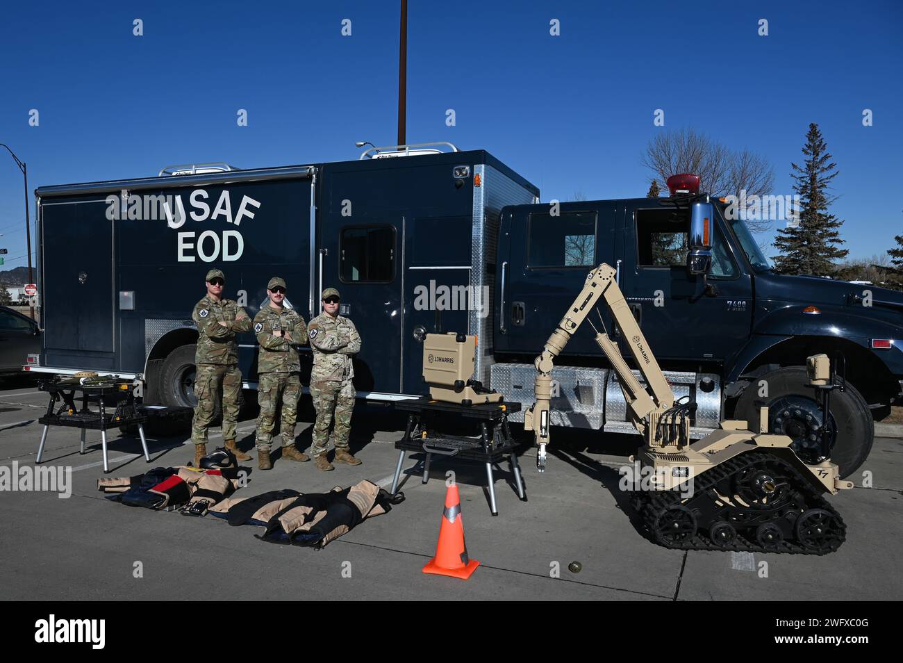 From left to right, Airman First Class Zane Schreiner, Airman First ...