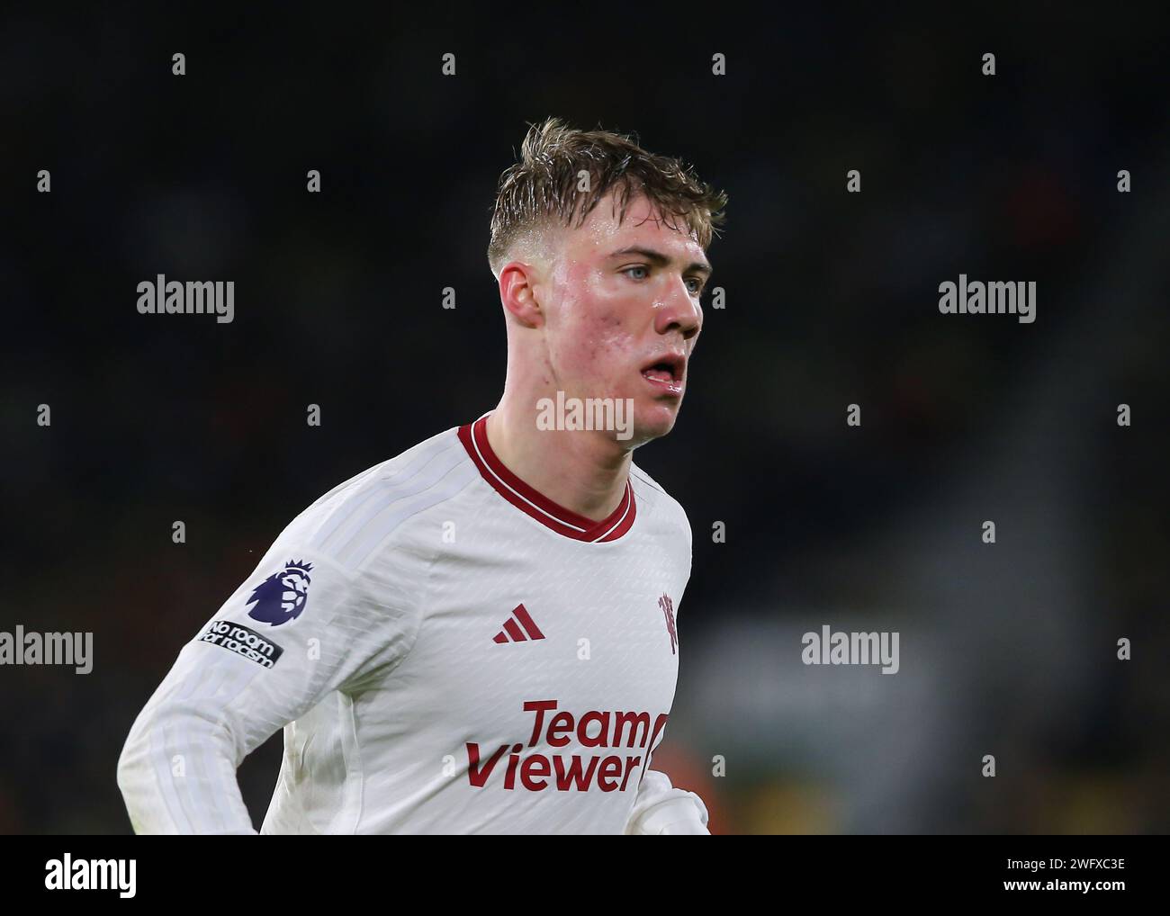 Rasmus Højlund of Manchester United, during the Premier League match ...