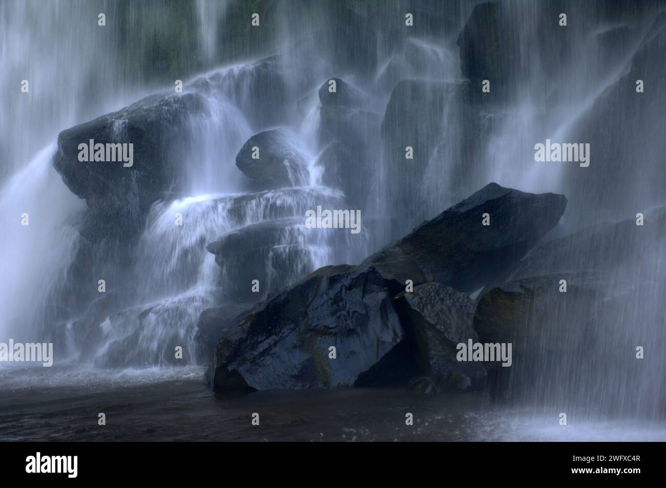 Phnom Kulen Waterfall, Phnom Kulen National Park, Cambodia Stock Photo ...