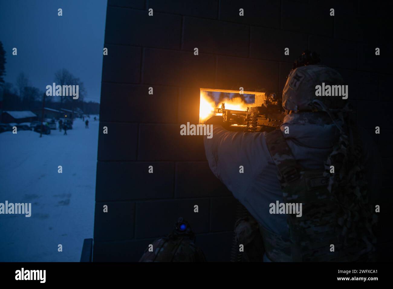 A U.S. Army Soldier assigned to 1st Battalion, 187th Infantry, “Leader ...