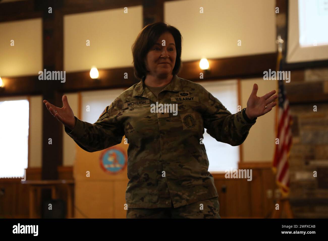 U.S. Army Brig. Gen. Laura McHugh, Deputy Adjutant General-Army of the ...
