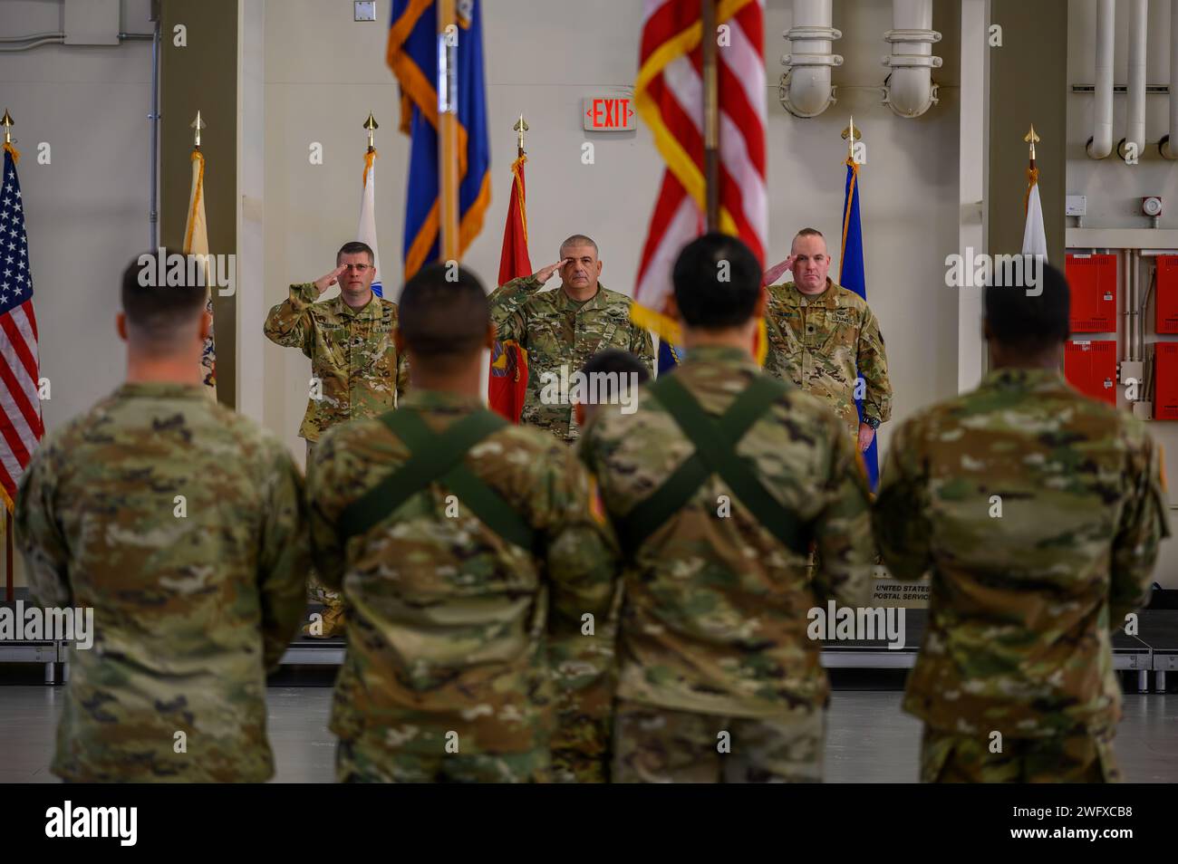 U.S. Army Lt. Col. Eric J. Tolska relinquishes command of the 1-150th ...
